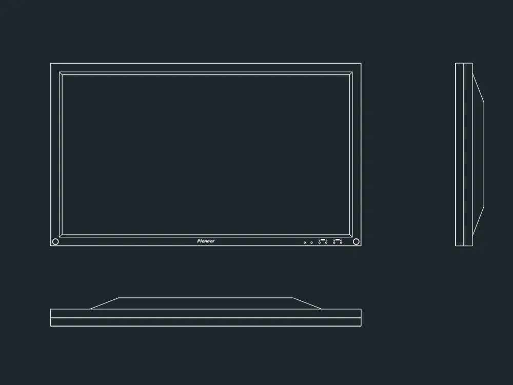 Crear Bloque De Tv En Alzado En Autocad: Tutorial Paso A Paso ...